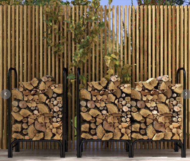 Metal Log Stores | Up to £51 Off Weatherproof Firewood Storage