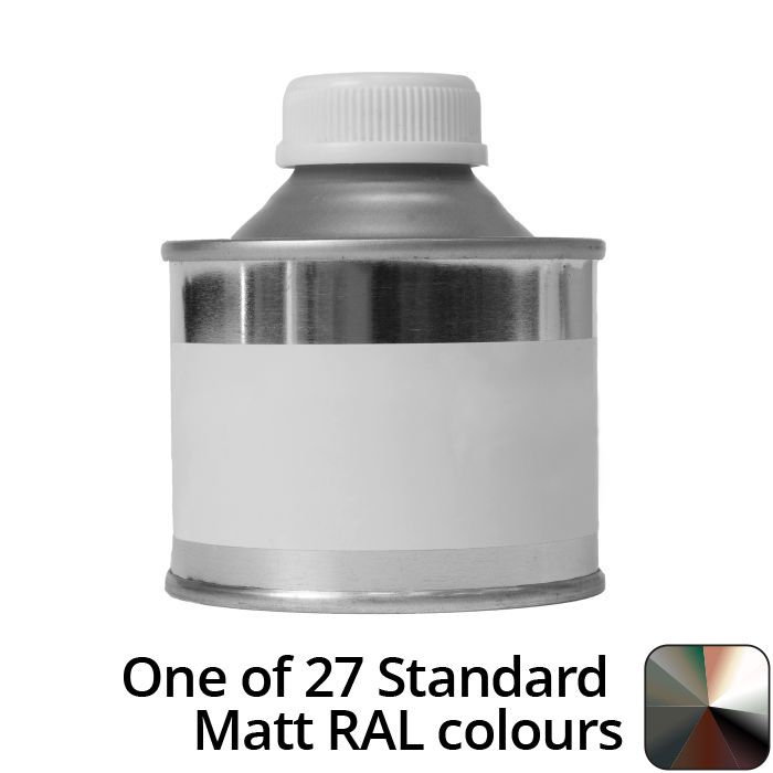 Alumasc 125ml Touch Up Paint c/w Brush - in one of 26 Standard RAL col