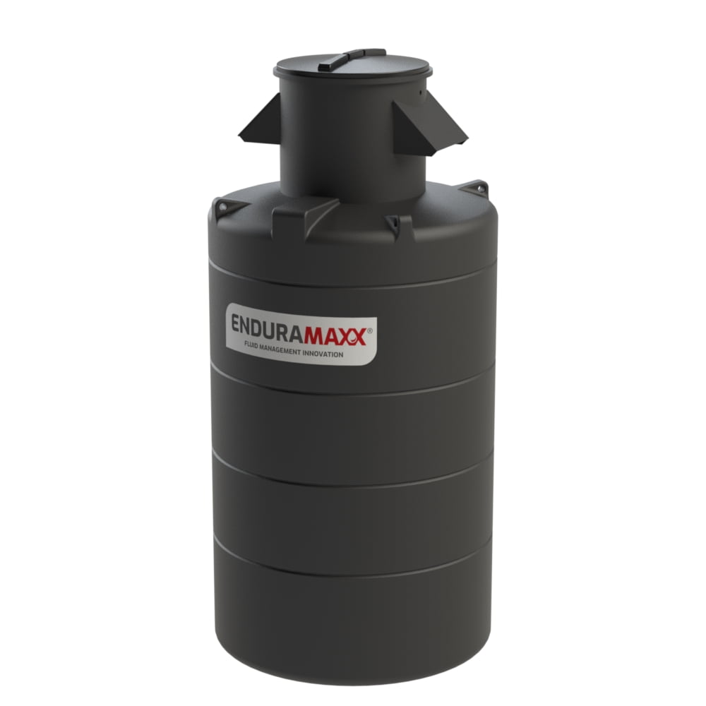 2,000 Litre Vertical Tank with Turret with AB air gap weir for up to 5