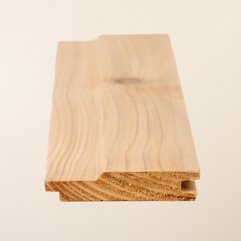 Cedar Shadow Gap Cladding Board 95mm x 19mm – British Grown Timber for