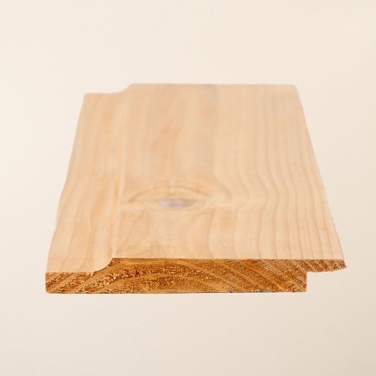 British Cedar Shiplap Cladding Board 145mm x 19mm – Planed Smooth Ceda
