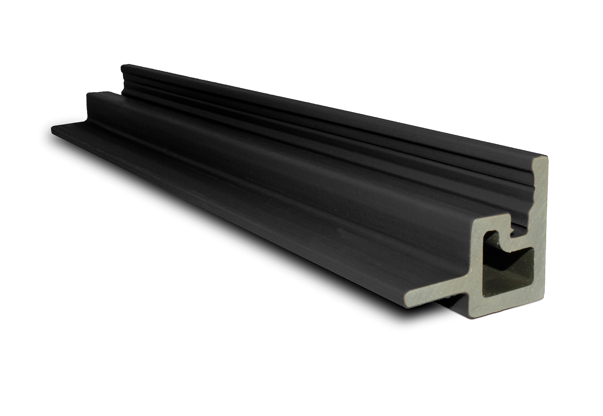 TRITON 3.6m Composite Slatted Wall Cladding Internal Corner Profile Tr