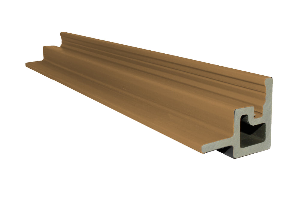 TRITON 3.6m Composite Slatted Wall Cladding Internal Corner Profile Tr