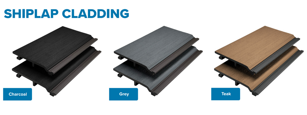 Triton 3.6m Shiplap Composite Cladding - STORM Building Products