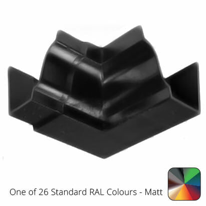 Alumasc 125x100 (5"x 4") Moulded Ogee Cast Aluminium 90 Degree Interna
