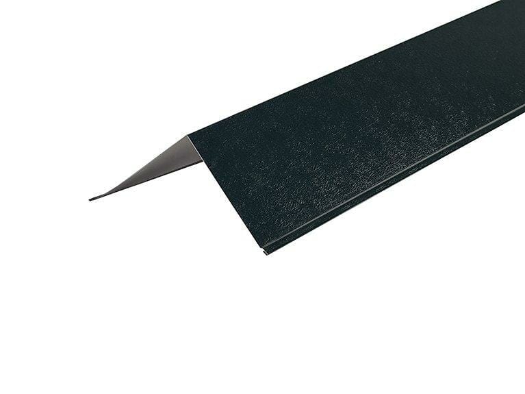 Metal PVC Plastisol Coated Slate Blue Barge Flashing 150 x 150mm x 300